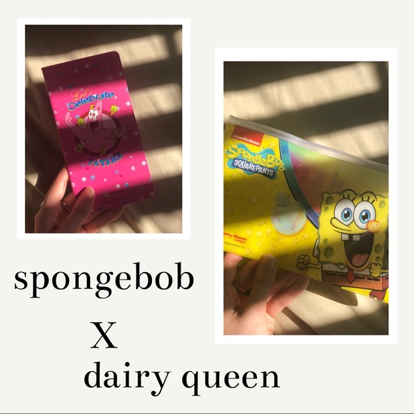 SpongeBob Squarepants | Office | Newspongebob X Dairy Queen Stationary ...